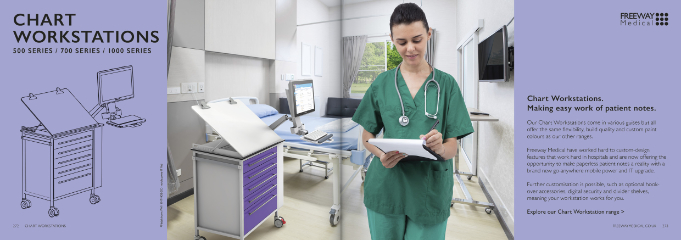 FW1119 Chart Workstation | Freeway Medical